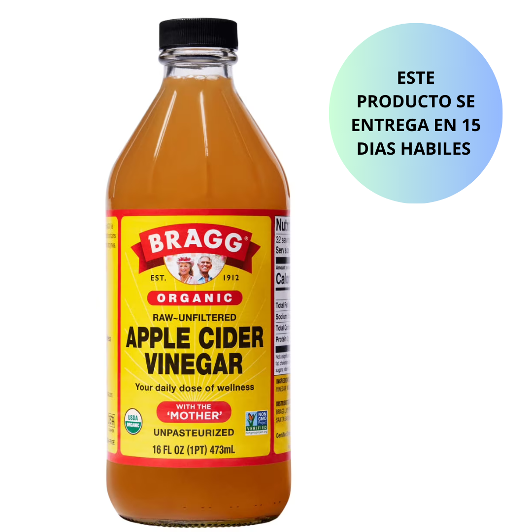Bragg - Apple cider vinegar (with the mother) - 473ml – Beauty Store Peru