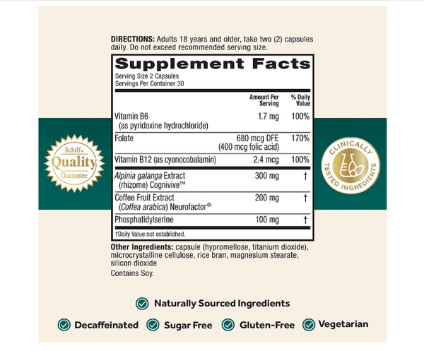 NEURIVA Ultra Suplemento cerebral , 60 capsulas – Beauty Store Peru