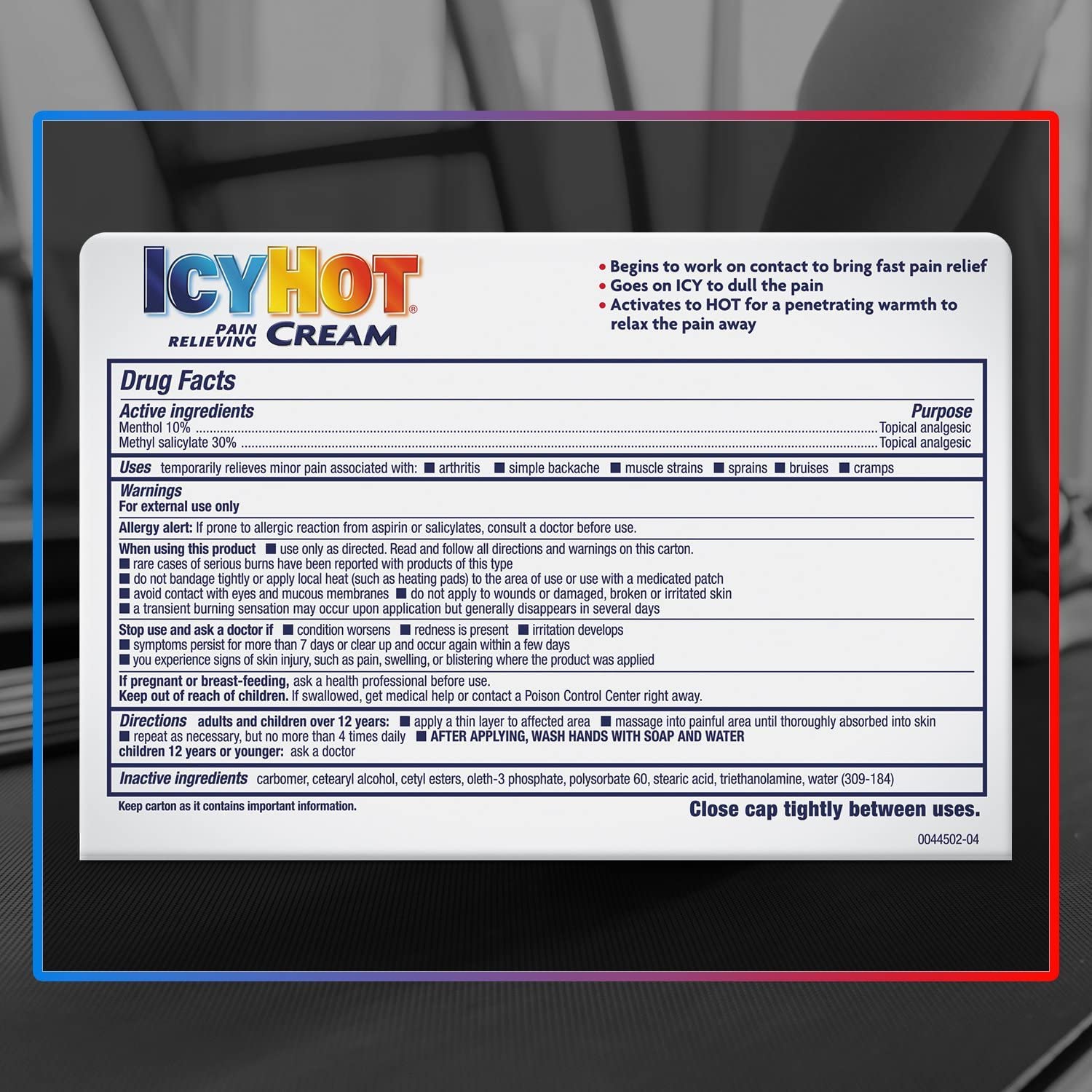 Icy Hot Original Cream 85gr – Beauty Store Peru